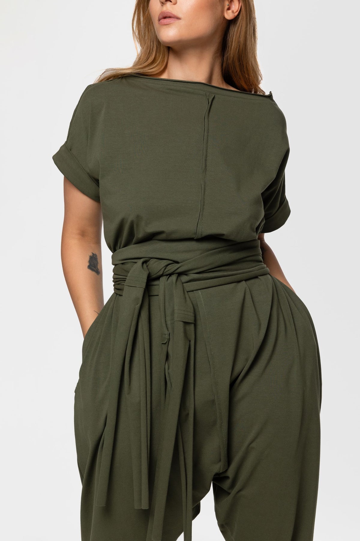 Khaki Cotton Overall – MDNT45 | mdnt45.com