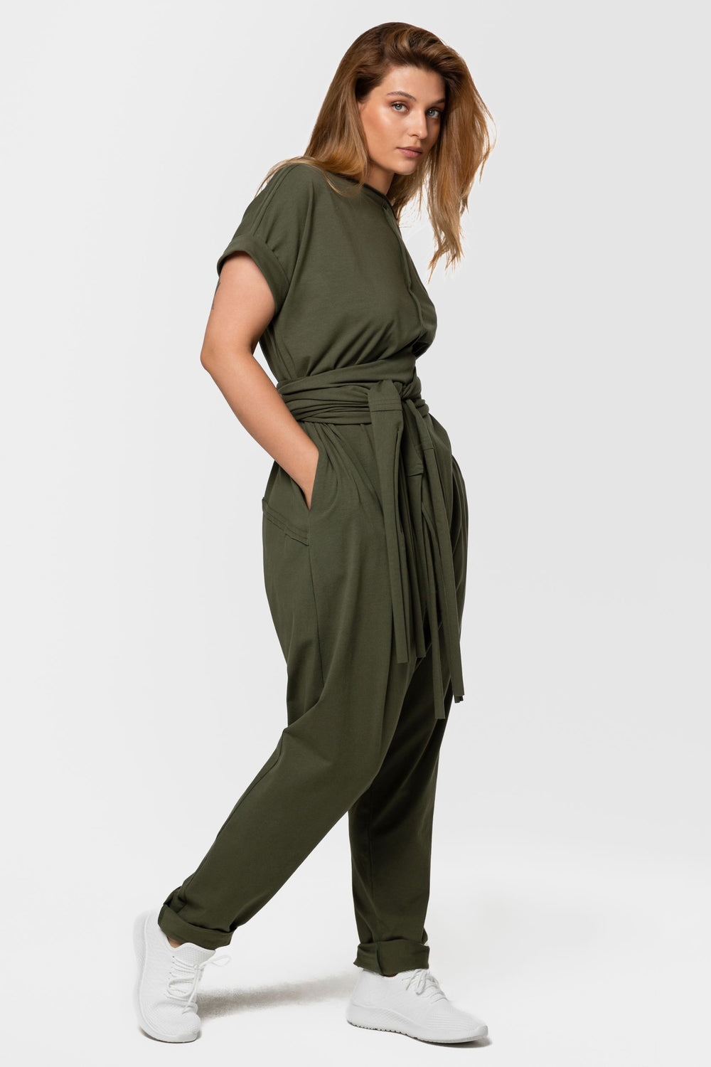 Khaki Cotton Overall – MDNT45 | mdnt45.com
