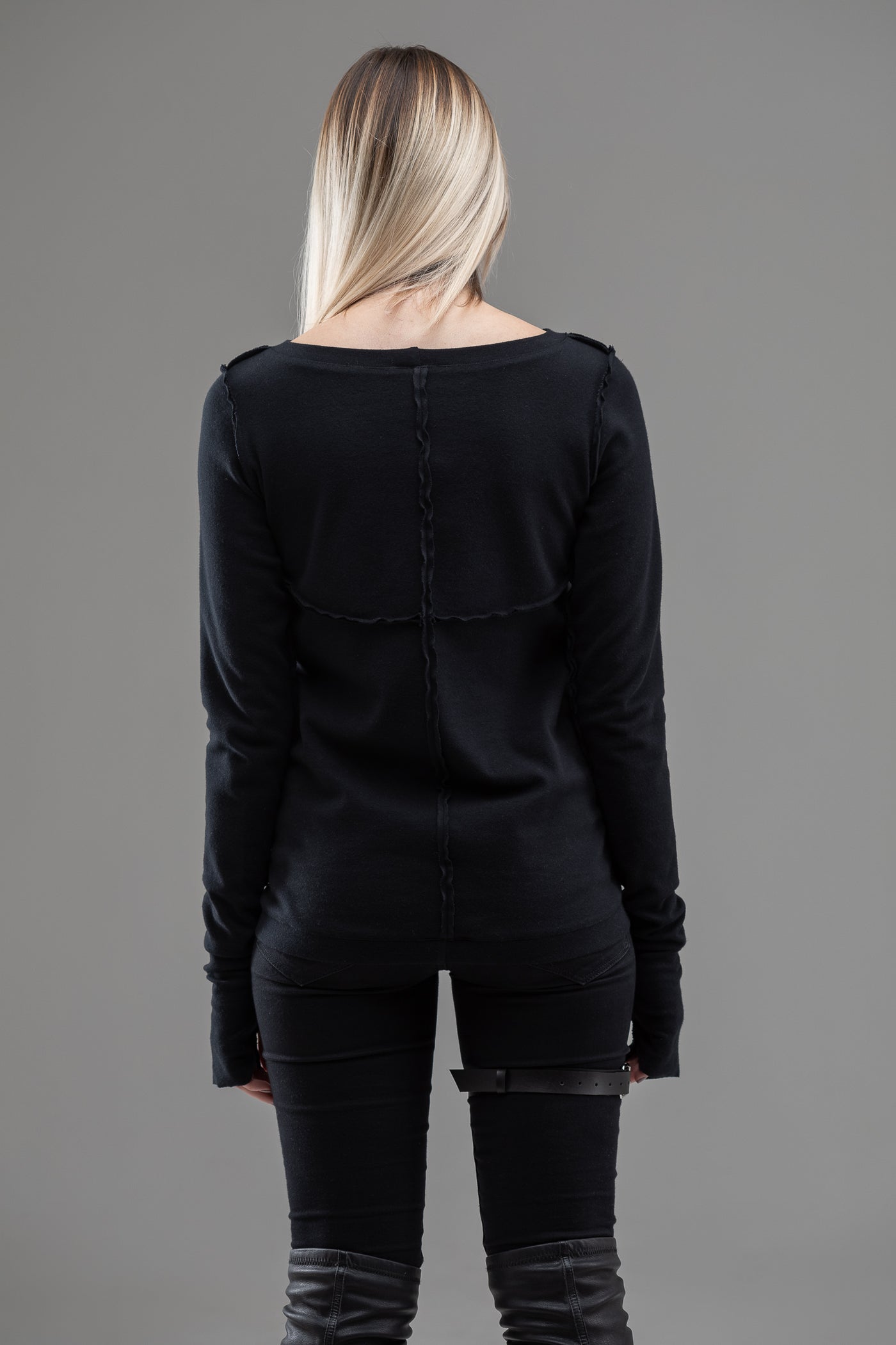 Black gothic jumper – MDNT45 | mdnt45.com