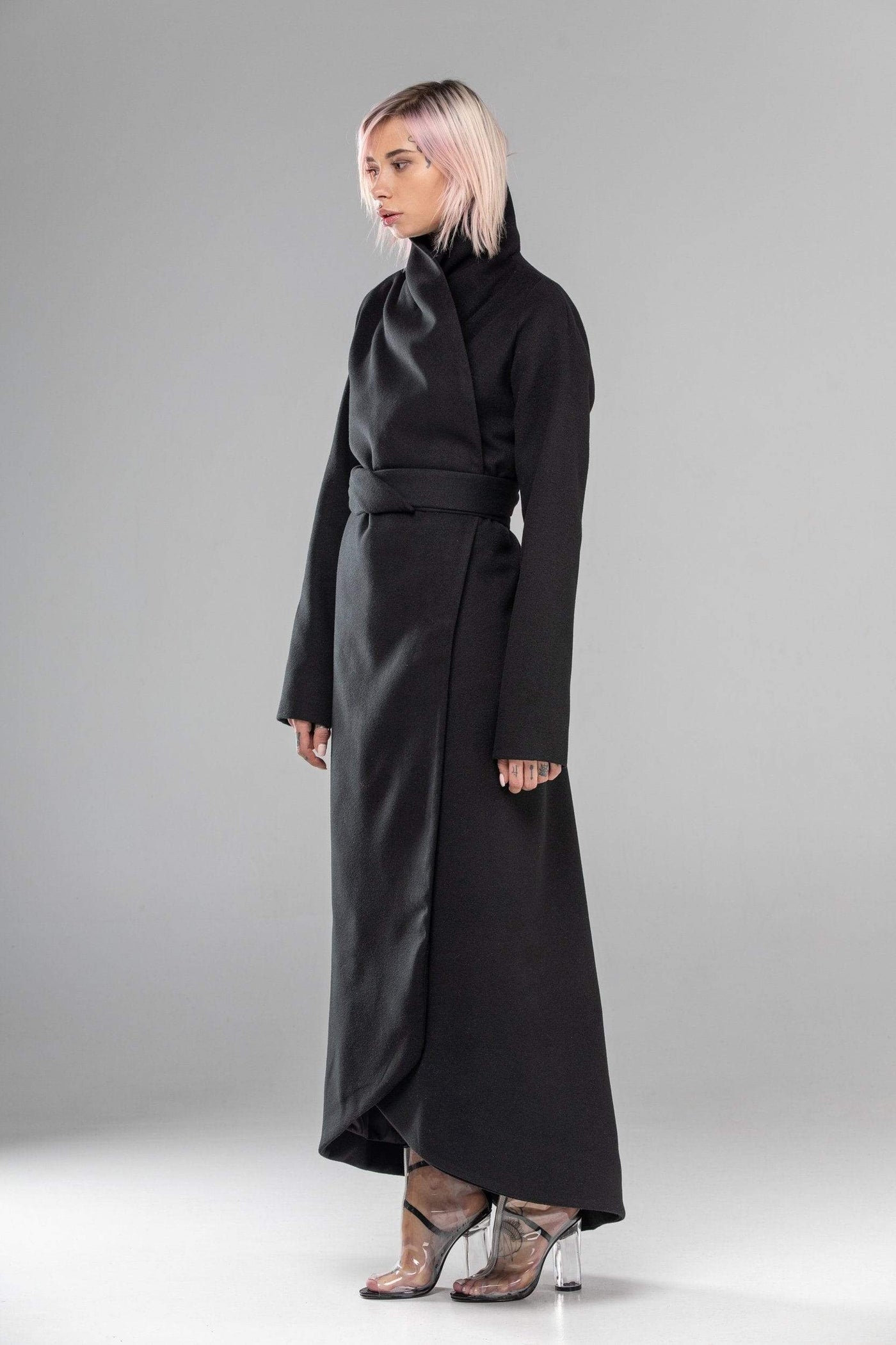 Winter Belted Maxi Coat – MDNT45 | mdnt45.com